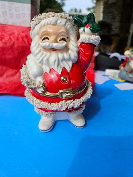 1960's Spaghetti-trim Santa Bank - Lil Dusty Online Auctions - All ...
