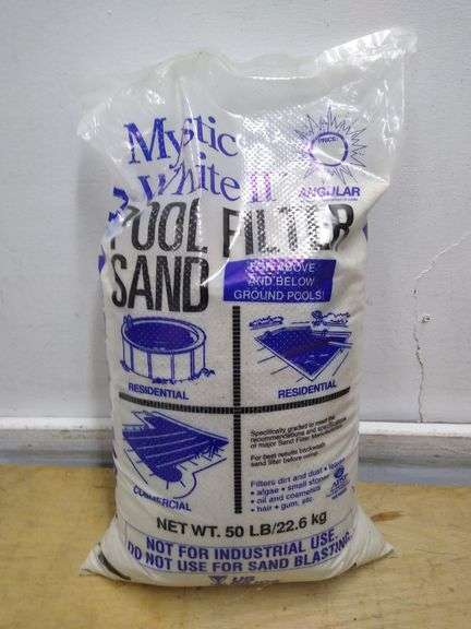 Majestic White ll Pool filter sand 50 lb bag.10e - Lil Dusty Online ...
