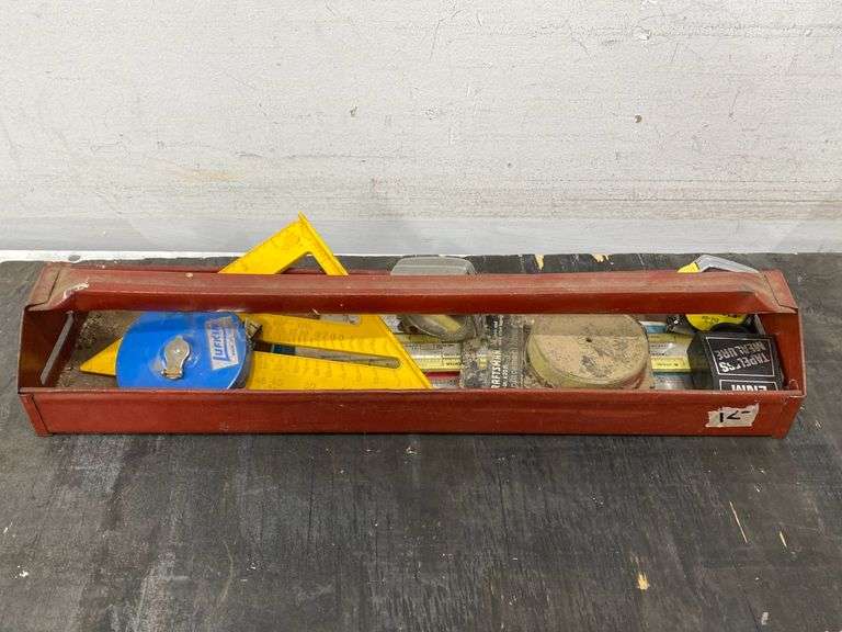 Assorted measuring tools. 7b - Lil Dusty Online Auctions - All Estate ...