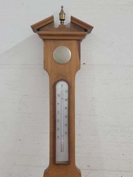 Mid-Century German Wall Barometer. 6A - Lil Dusty Online Auctions - All ...