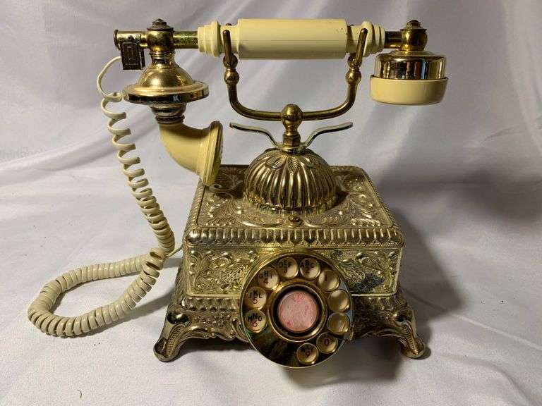 Teleconcepts Imperial Victorian Metal Rotary Telephone - 3559 - Lil ...