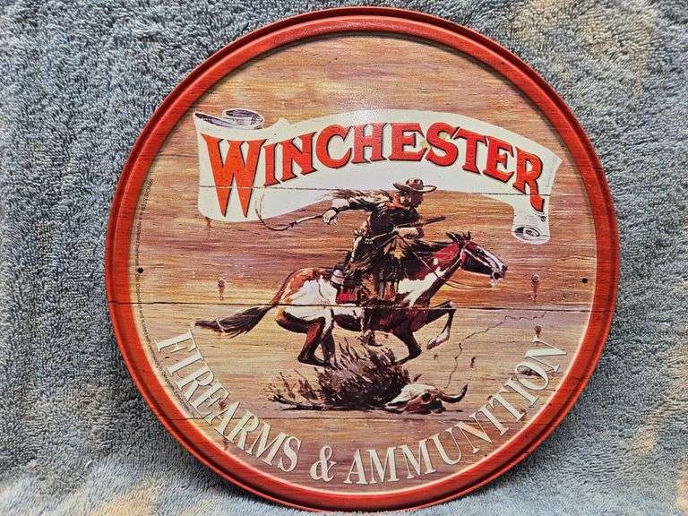 Winchester Sign - Lil Dusty Online Auctions - All Estate Services, LLC