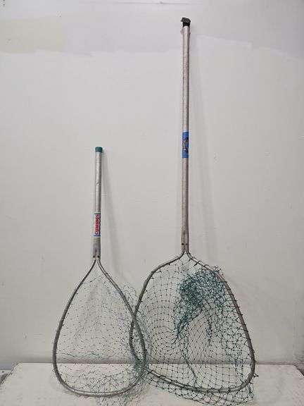 Pair of Nice Aluminum Handled Fishing Nets 2a - Lil Dusty Online ...