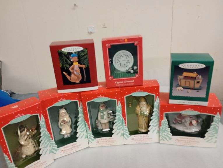 8 Hallmark Keepsake ornaments - Lil Dusty Online Auctions - All Estate ...