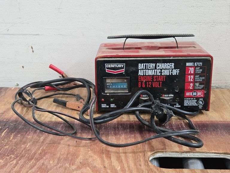 Century Battery Charger (Model 87121) . 4B - Lil Dusty Online Auctions ...