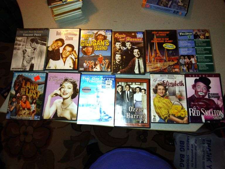 lot of old time tv shows dvds - Lil Dusty Online Auctions - All Estate ...
