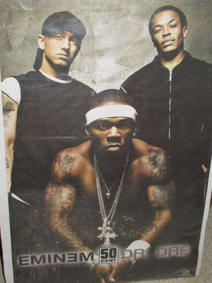 Shady Aftermath 36" X 24" Rolled Poster - Lil Dusty Online Auctions ...