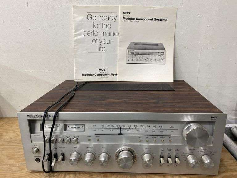 MCS Series 3233 Stereo Receiver. 3f - Lil Dusty Online Auctions - All ...
