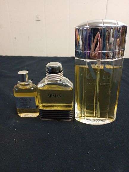 Armani and XL Men's cologne and Givenchy Gentleman after shave lotion ...