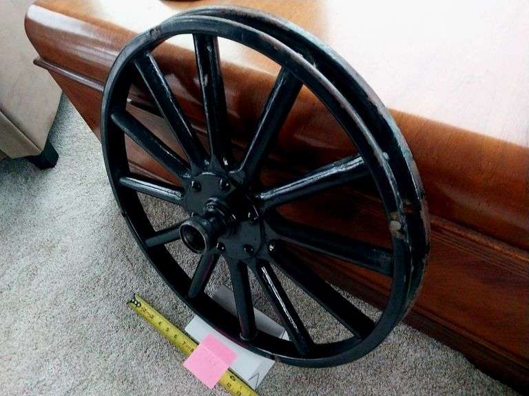 Ford Model T wheel. - Lil Dusty Online Auctions - All Estate Services, LLC