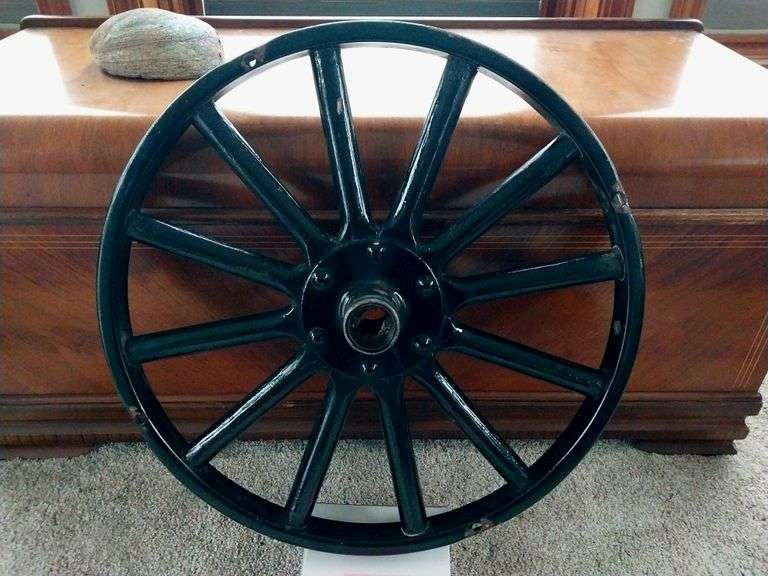 Ford Model T wheel. - Lil Dusty Online Auctions - All Estate Services, LLC