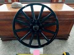 Ford Model T wheel. - Lil Dusty Online Auctions - All Estate Services, LLC