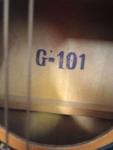G101 Guitar in case - Lil Dusty Online Auctions - All Estate Services, LLC