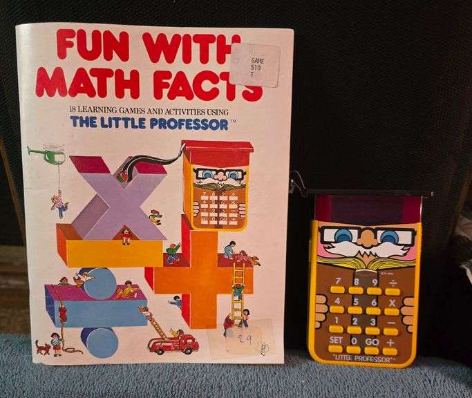 Fun with Math Facts "The Little Professor" Calculator - Lil Dusty ...