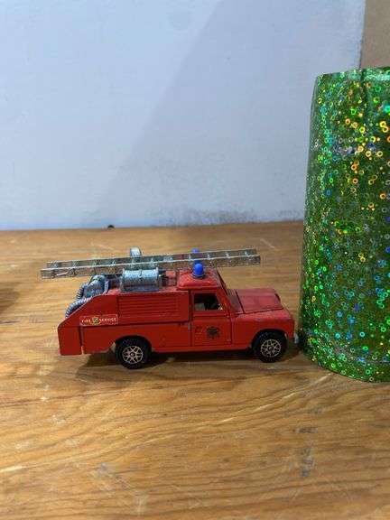 Die cast Dinky toy - Land River fire engine with ladder. 8c - Lil Dusty ...