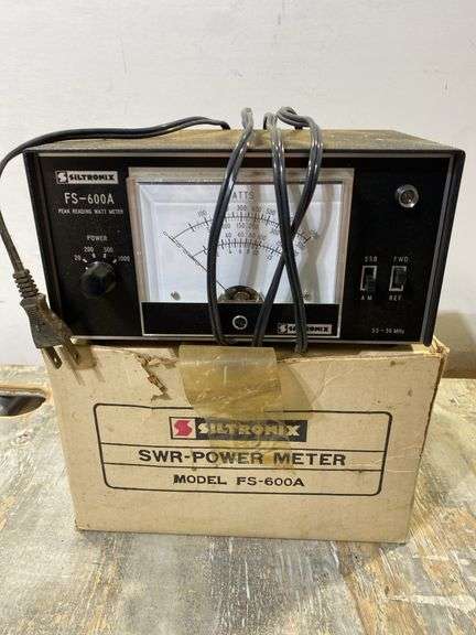 Siltronix SWR-Power Meter FS-600A. 10d - Lil Dusty Online Auctions ...
