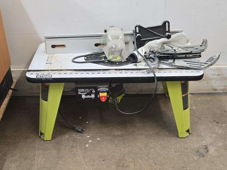 Ryobi Router Table (Model A25RT03) - Lil Dusty Online Auctions - All ...