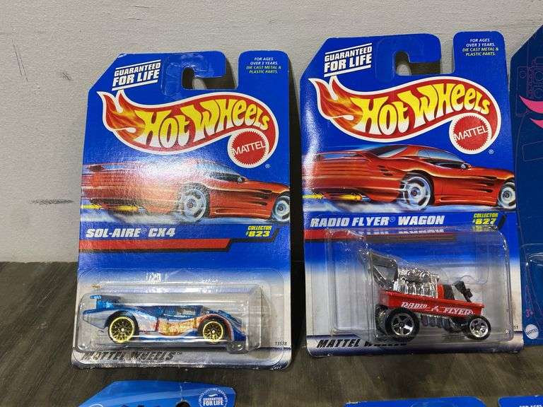 Lot of 8 Hot Wheels cars all NIP. 10d - Lil Dusty Online Auctions - All ...