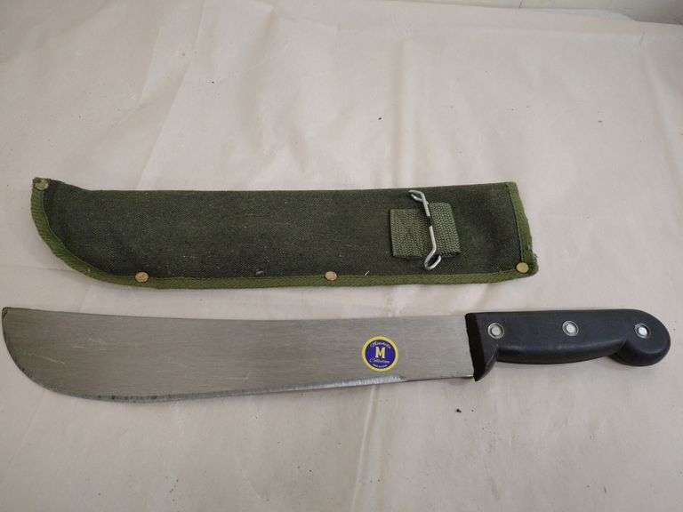 Minchella Collection knife with sheath - Lil Dusty Online Auctions ...