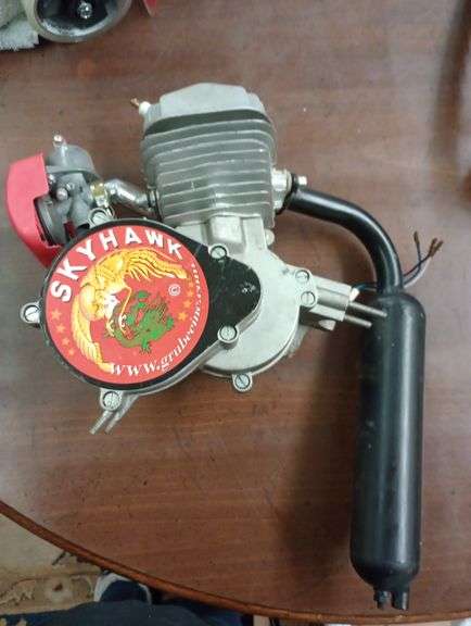 SkyHawk 2 Cycle bicycle motor - Lil Dusty Online Auctions - All Estate ...