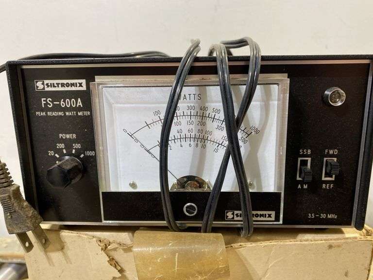 Siltronix SWR-Power Meter FS-600A. 10d - Lil Dusty Online Auctions ...