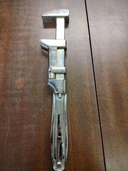 Large monkey wrench - Lil Dusty Online Auctions - All Estate Services, LLC