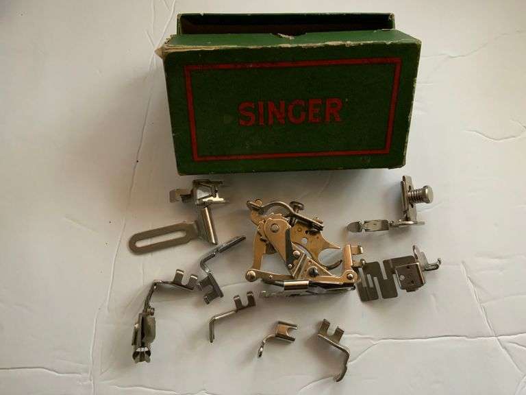 Vintage Singer Sewing Machine Attachments - Lil Dusty Online Auctions ...