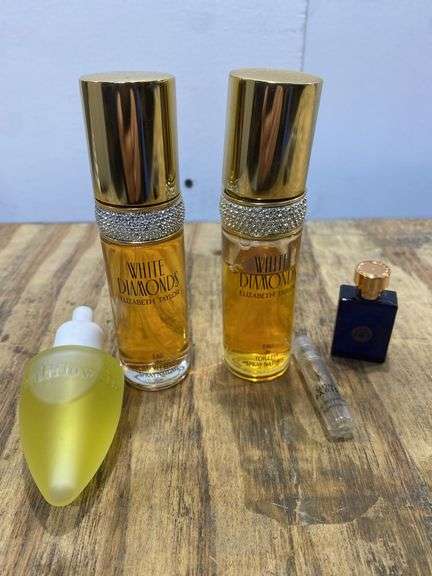 White Diamonds eau de toilette, Versace bottle (empty) and more. 7c ...