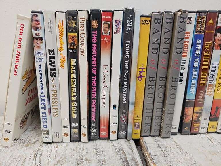 Large Lot of dvds mixed genres 5d - Lil Dusty Online Auctions - All ...