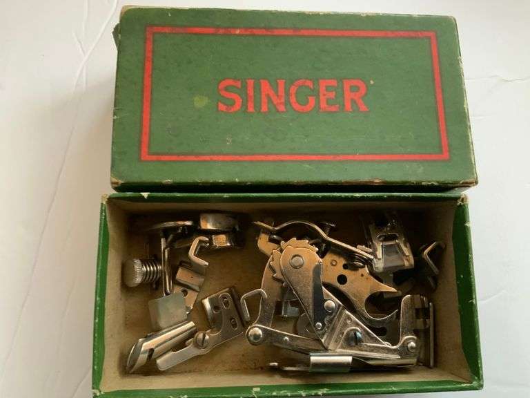 Vintage Singer Sewing Machine Attachments - Lil Dusty Online Auctions ...