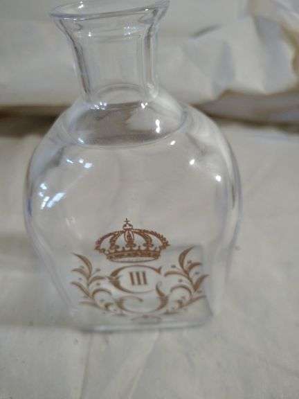 King Gustay III swedish glass flask - Lil Dusty Online Auctions - All ...