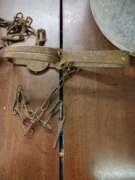 Galvanized pail with traps - Lil Dusty Online Auctions - All Estate ...