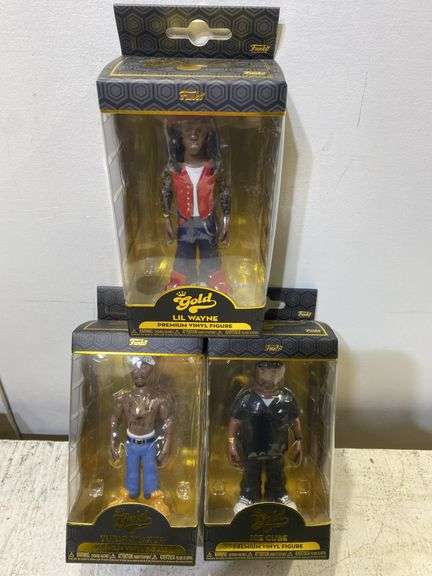 Funko Gold set of 3 premium vinyl rapper figures. 1c - Lil Dusty Online ...