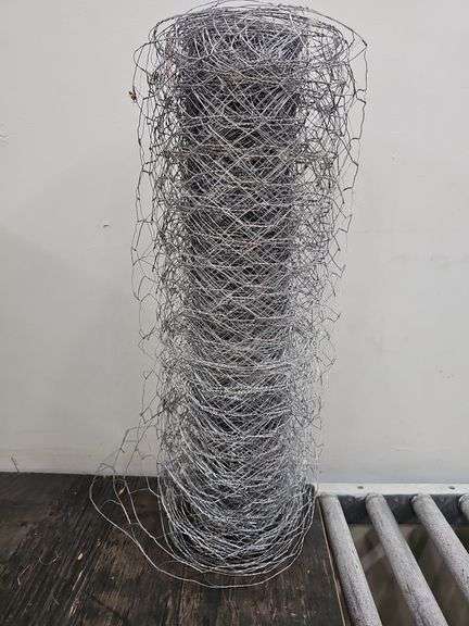 Roll of chicken wire approx 100' roll 24" wide 6b - Lil Dusty Online ...