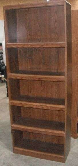 6 ft Tall 5 shelf Bookcase w/ Adjustable Shelves - Lil Dusty Online ...