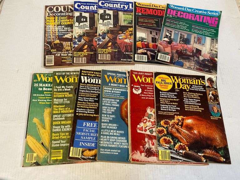 Vintage Country Living & Woman's Day magazines 1970's & 80's - Lil ...
