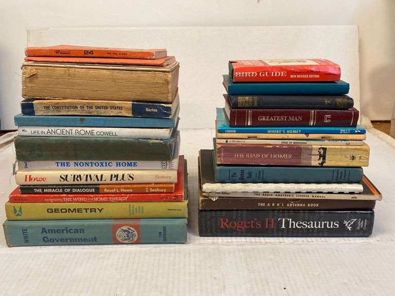 Assorted books, various genres - Lil Dusty Online Auctions - All Estate ...