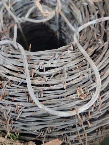Coil of Barbed Wire - Lil Dusty Online Auctions - All Estate Services, LLC