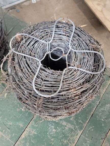 Coil of Barbed Wire - Lil Dusty Online Auctions - All Estate Services, LLC