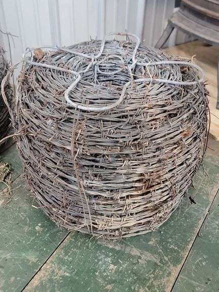 Coil of Barbed Wire - Lil Dusty Online Auctions - All Estate Services, LLC