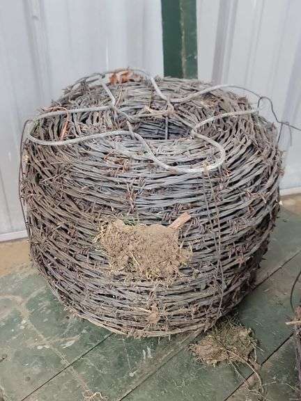Coil of Barbed Wire - Lil Dusty Online Auctions - All Estate Services, LLC