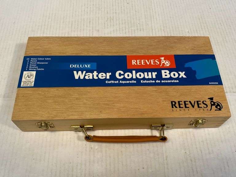 Reeves Deluxe water color box NOS - Lil Dusty Online Auctions - All ...