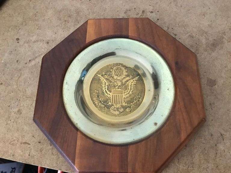 Dirilyte Brass Presidential Plate - Lil Dusty Online Auctions - All ...