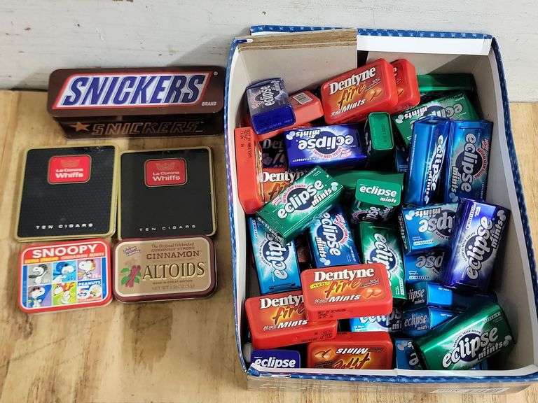 Assorted Tins / Containers. 4C - Lil Dusty Online Auctions - All Estate ...