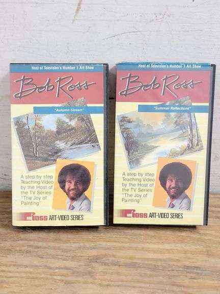 Bob Ross VHS Tapes. 4C - Lil Dusty Online Auctions - All Estate ...