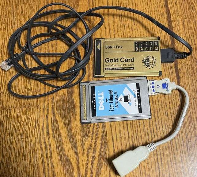 Laptop Network PCMCIA Cards - Lil Dusty Online Auctions - All Estate ...