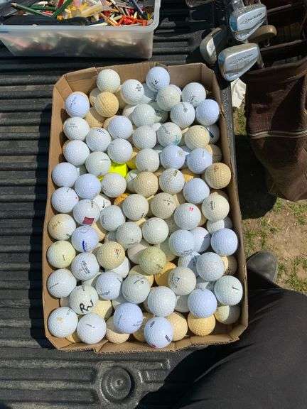Assorted Recycle Golf Balls Hit Away Practice Recycled Golf Balls - Lil ...