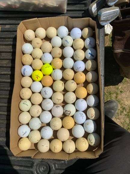 Assorted Recycle Golf Balls Hit Away Practice Recycled Golf Balls - Lil ...