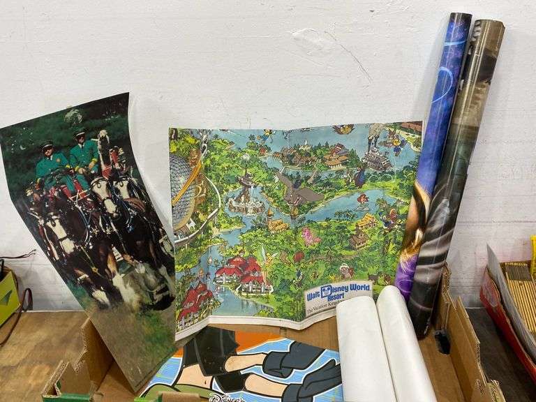 Walt Disney World Resort vintage poster, Anheuser Busch Clydesdales ...