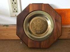 Dirilyte Brass Presidential Plate - Lil Dusty Online Auctions - All ...